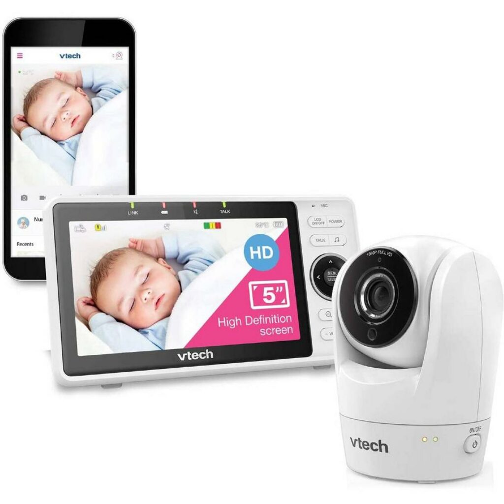Vtech BM3800N Full Colour Pan Tilt Baby Monitor Twin Pack - Urban Global