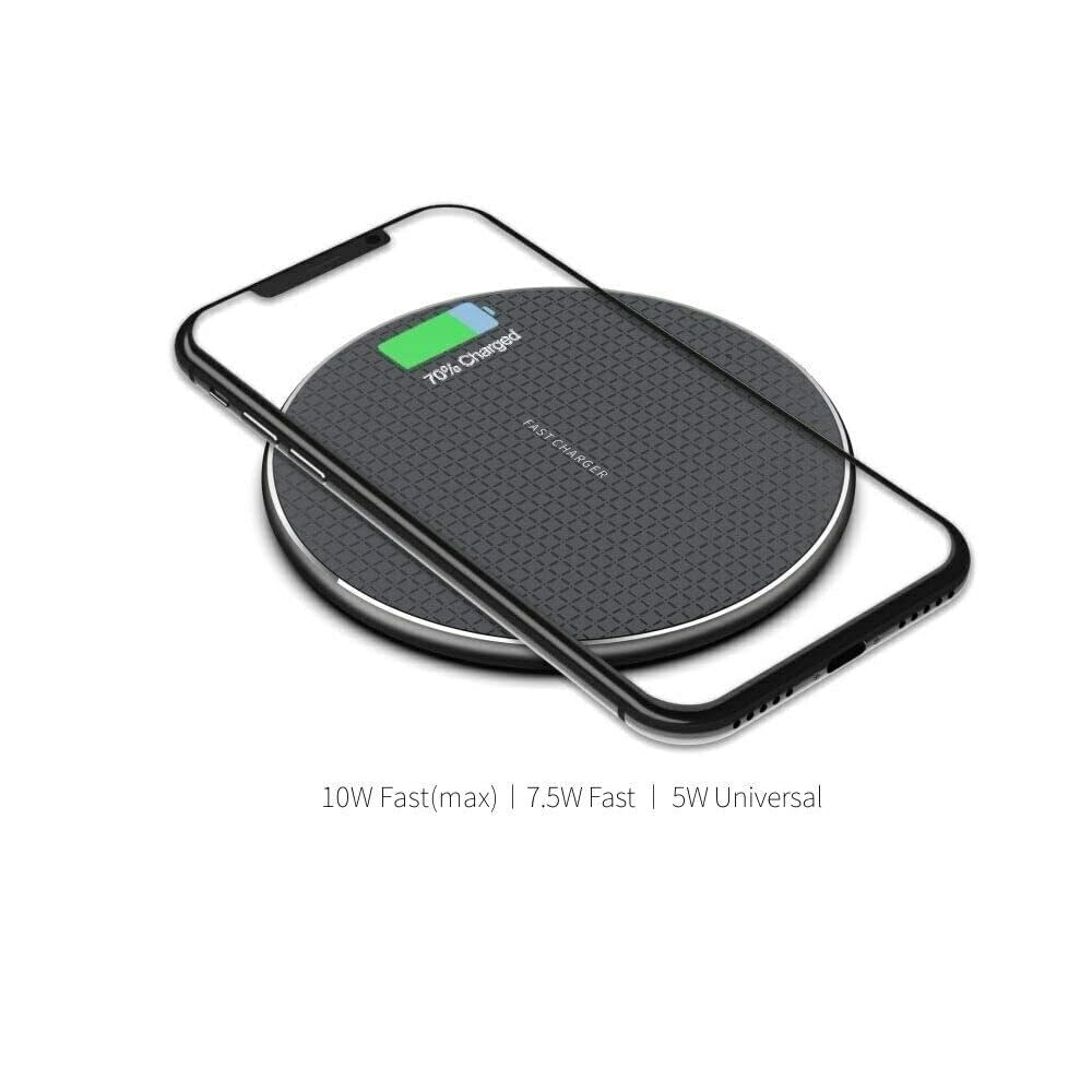 Titan Wireless Fast Charger for iPhone and Android Black - Urban Global