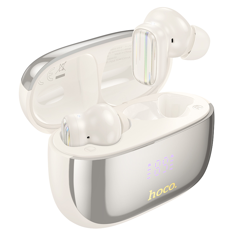 Hoco EQ20 True Wireless Active Noise Cancelling Earbuds White – Urban ...